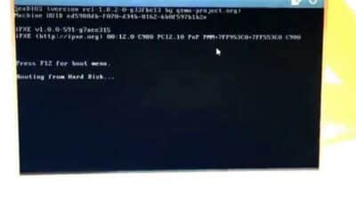 bin/sh: can't access tty; job control turned off