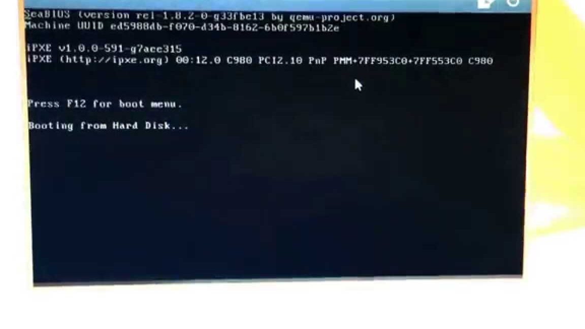 bin/sh: can't access tty; job control turned off
